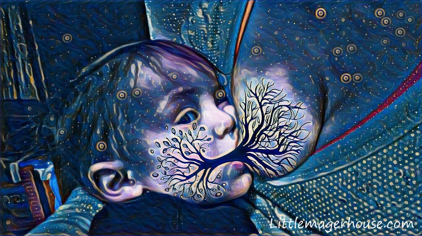 How to Make Tree of Life Breastfeeding Photos - Little Mager House