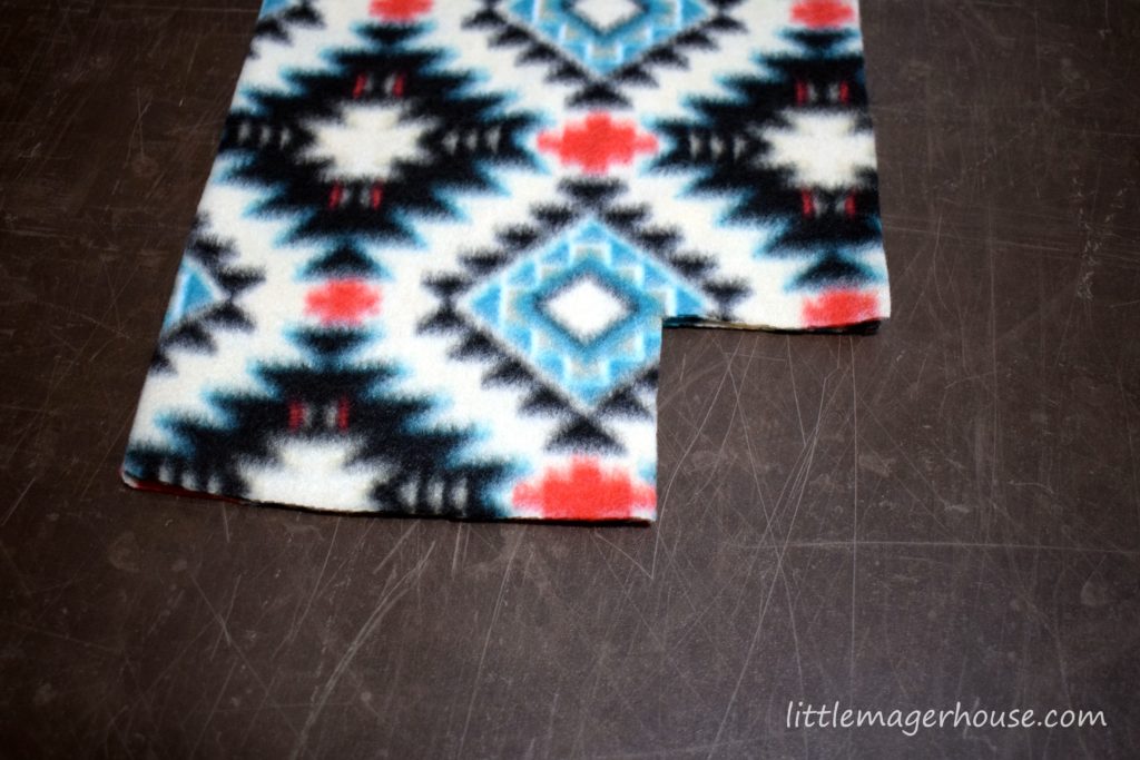 DIY Shofar Bag - Easy No-Sew - Little Mager House