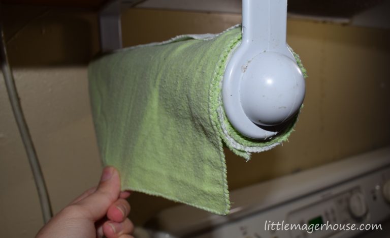 The Easiest DIY Unpaper Towels - Little Mager House