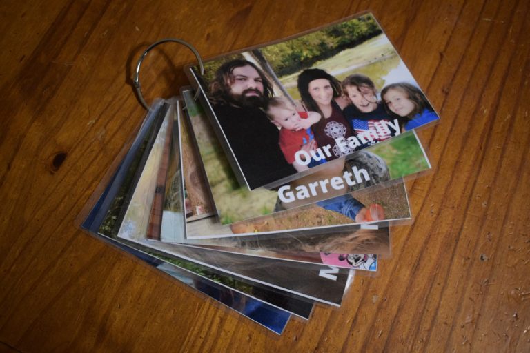 DIY Baby-Proof Dry-Erase Photo Album - Little Mager House