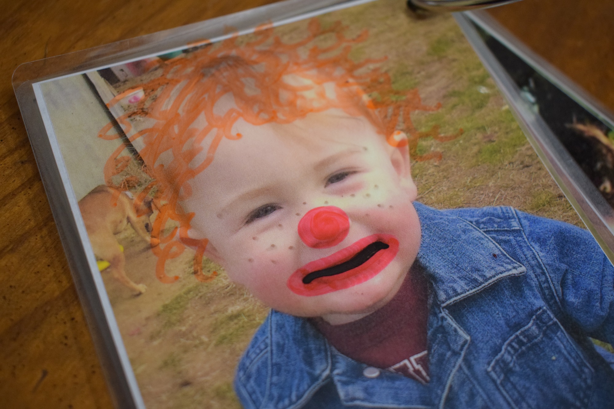 DIY Baby-Proof Dry-Erase Photo Album - Little Mager House